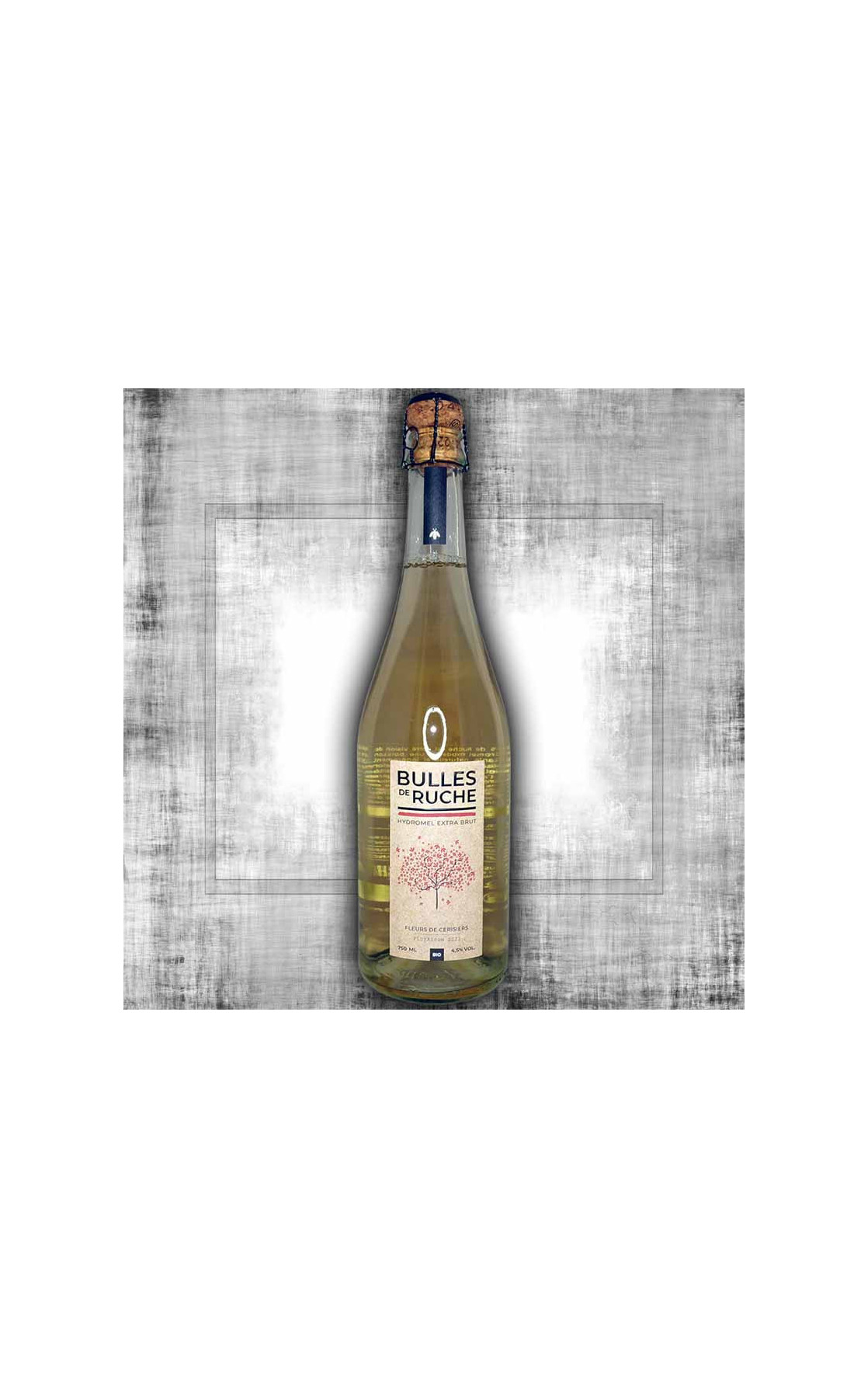 Sparkling mead extra brut Cherry Blossom Honey ORGANIC 75cl 4,5% Vol