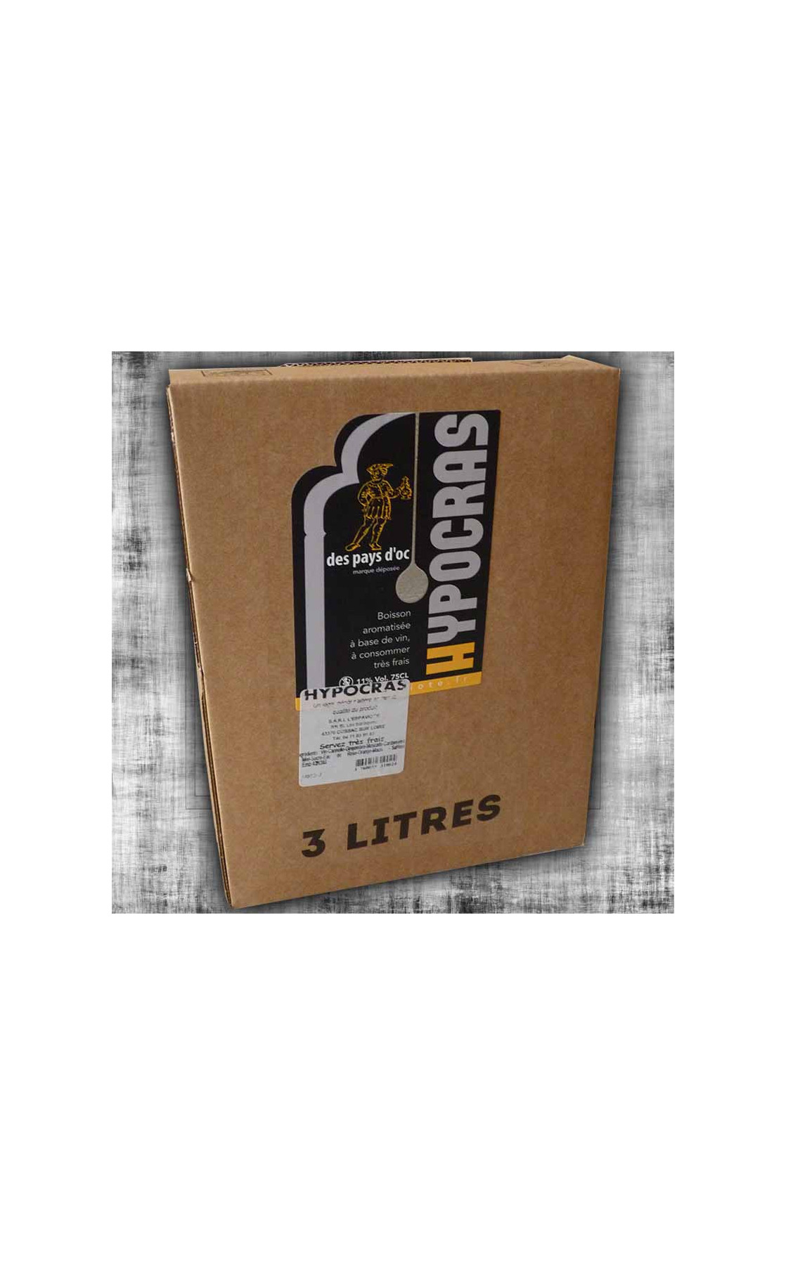 Acheter Hypocras médiéval - Vin rouge et blanc du moyen age