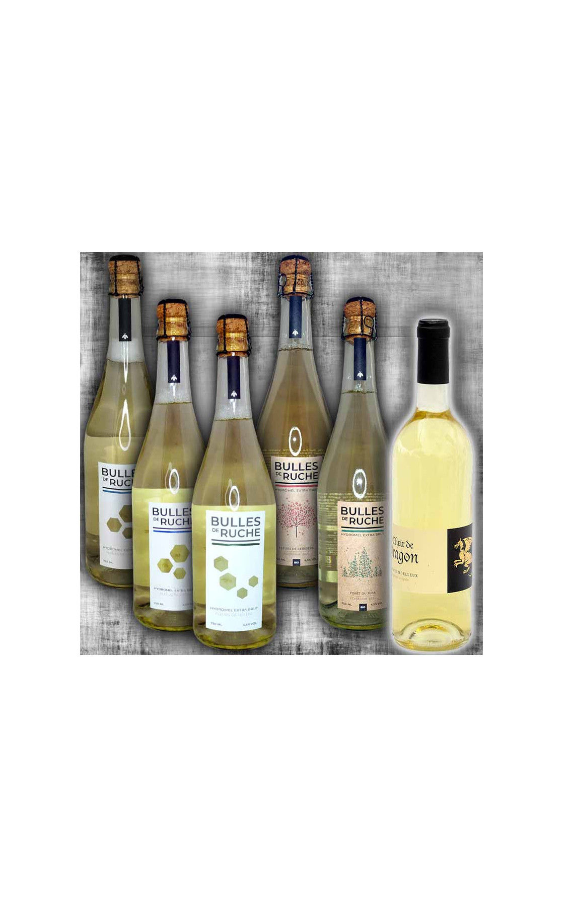 Tasting pack of 6 meads 75cl