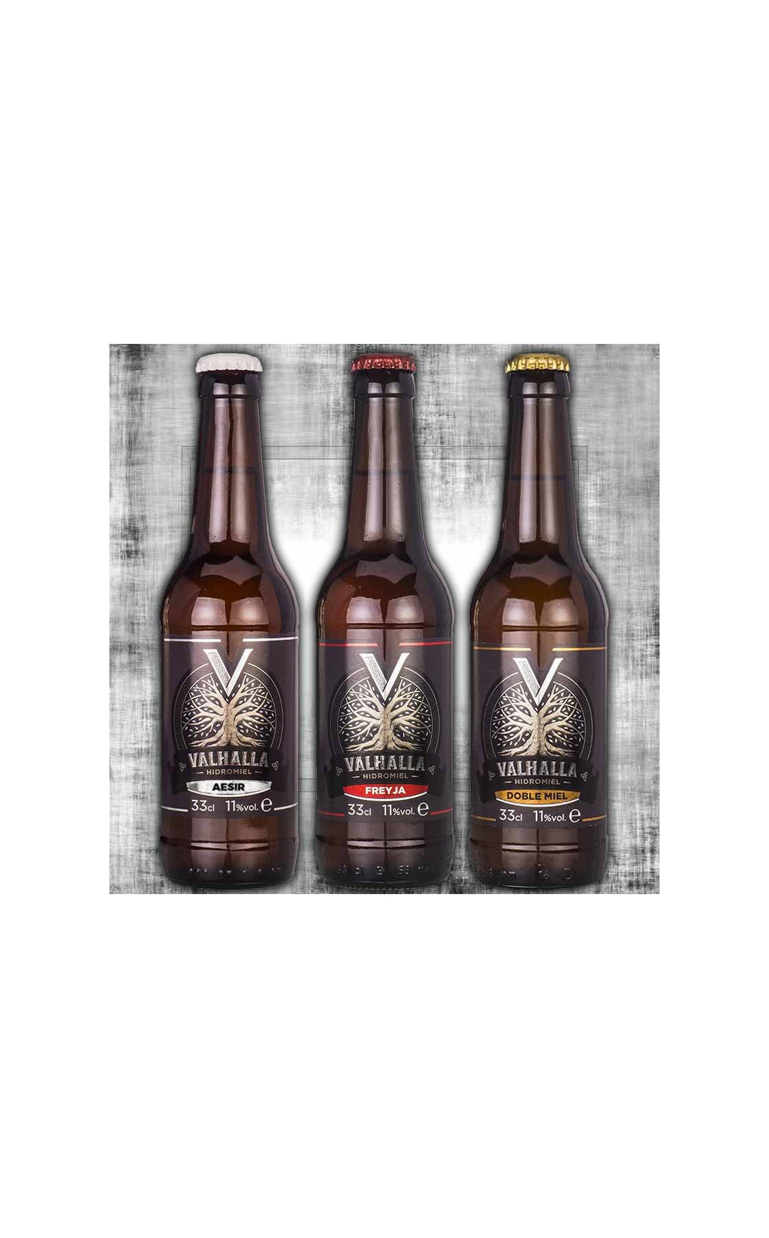 Mead tasting set Valhalla 3x33cl